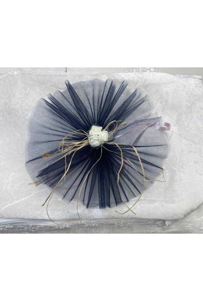 Ecrin Tuhafiye Hobi Lacivert Bohça Süsü