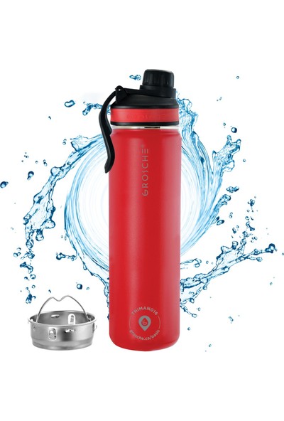 Grosche Oasıs Termos Kırmızı 650 ml Grosche Oasıs Termos Kırmızı 650 ml