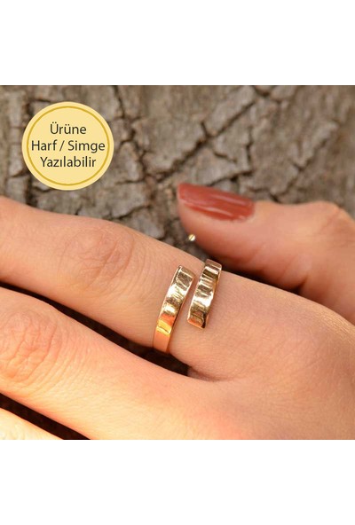 Engingold 14K Altın Sade Eklem Yüzük Engingold 14K Altın Sade Eklem Yüzük
