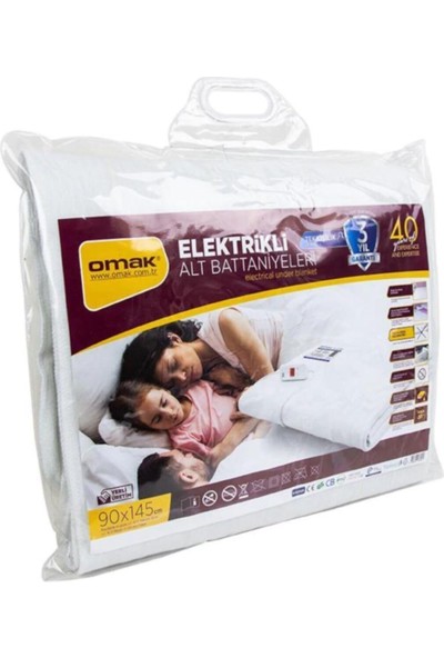 Omak Tek Kişilik Elektrikli Battaniye