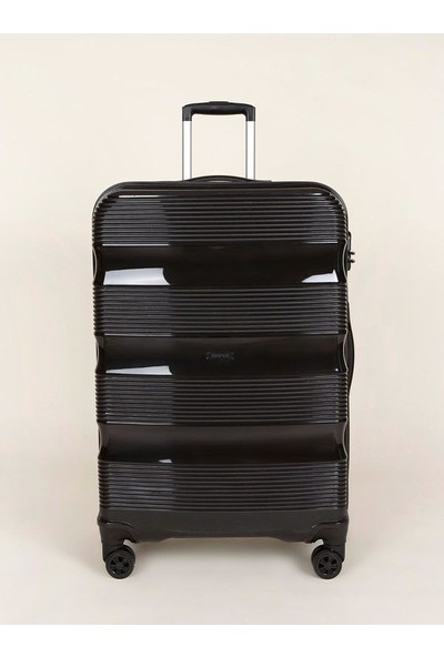 Rhino Valiz PP109618-20 Rhıno Valız Polıpropılen Pıano 38-Black