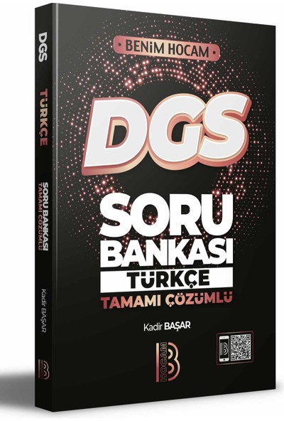 Benim Hocam Yayınları 2022 DGS Türkçe Tamamı Çözümlü Soru Bankası