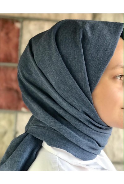 Karanfilden Pamuk Şal, Doğal, Pamuk, Mavi Kadın Pamuk Şalı