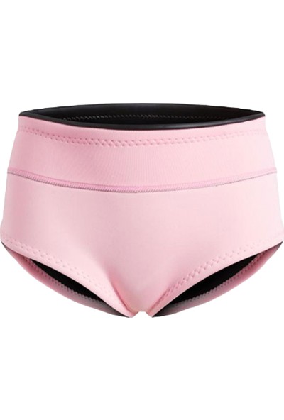 F Fityle Neopren Şort Neopren Pantolon Pembe M Pembe M (Yurt Dışından)