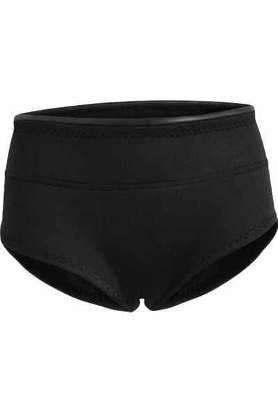 F Fityle Neopren Şort Neopren Pantolon Neopren Şort Kürek Pantolon Yüzme Siyah L (Yurt Dışından)