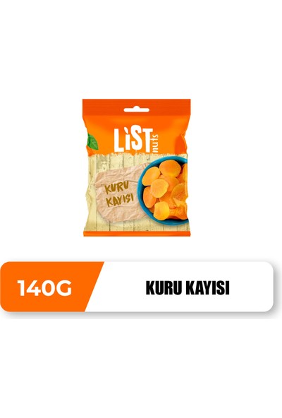 List Nuts Kuru Kayısı 140 gr