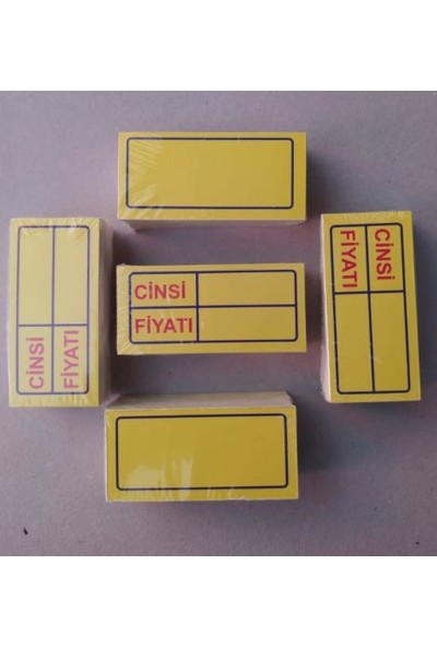 Saray Market Kasap Manav Mağaza Etiketi 8 x 4 cm 400 Adet Saray Market Kasap Manav Mağaza Etiketi 8 x 4 cm 400 Adet