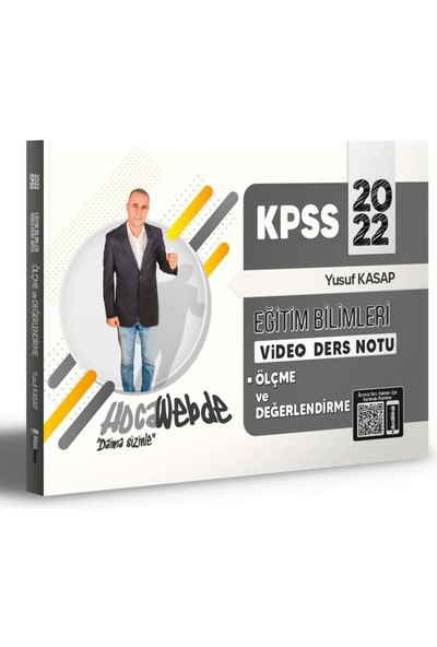 Hoca Webde Yayınları 2022 KPSS Eğitim Bilimleri Ölçme ve Değerlendirme Video Ders Notları Hoca Webde Yayınları 2022 KPSS Eğitim Bilimleri Ölçme ve Değerlendirme Video Ders Notları