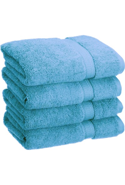 Regule El Yüz Baş Saç Havlusu %100 Pamuk 4 Adet 50 x 90 cm.