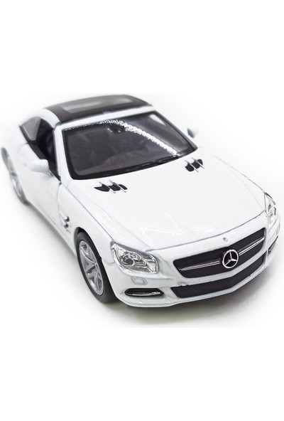 Welly Mercedes SL500 1/36 Ölçek 12CM Diecast Model Araba Çek Bırak