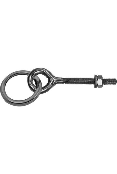 Marine Town Krom Mapa Vidalı Halkalı 12X120 mm Marine Town Krom Mapa Vidalı Halkalı 12X120 mm