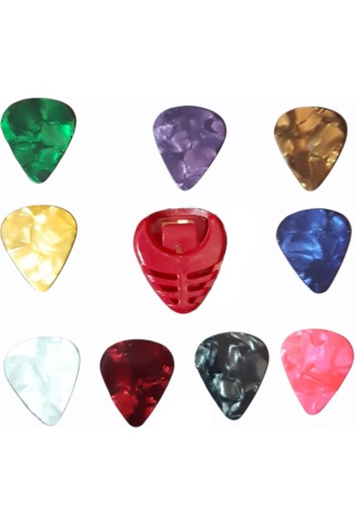 My Yonca 1 Adet Kırmızı Pena Şarjörü -Pena Tutucu + 10 Adet Pena