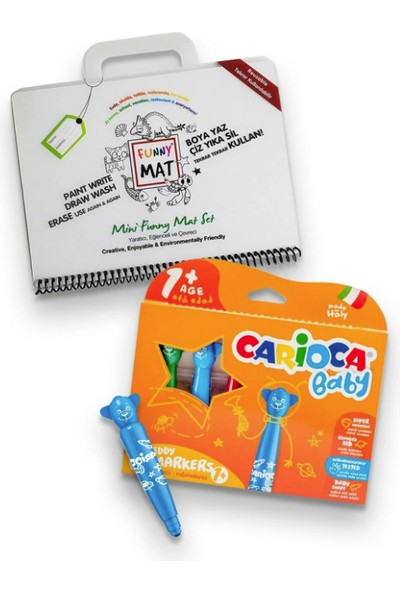 Balp Store Balpstore Funny Mat Travel Set 2 Ürün