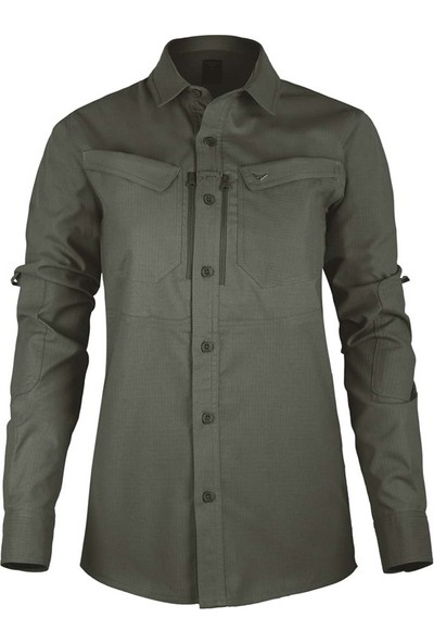 VAV Wear Outdoor Taktik Giyim Kamp Pamuklu Kadın Gömlek Trekking Hiking TACTEC03K