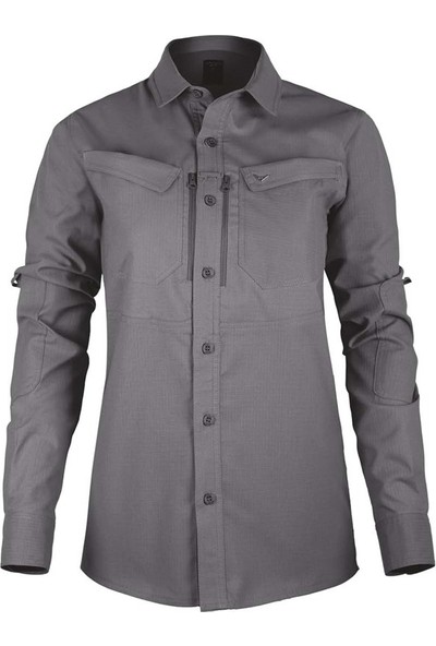 VAV Wear Outdoor Taktik Giyim Kamp Pamuklu Kadın Gömlek Trekking Hiking TACTEC03K