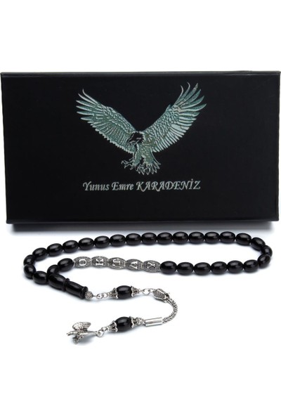 Kalemhane Kişiye Özel Isimli Oltu Tesbih