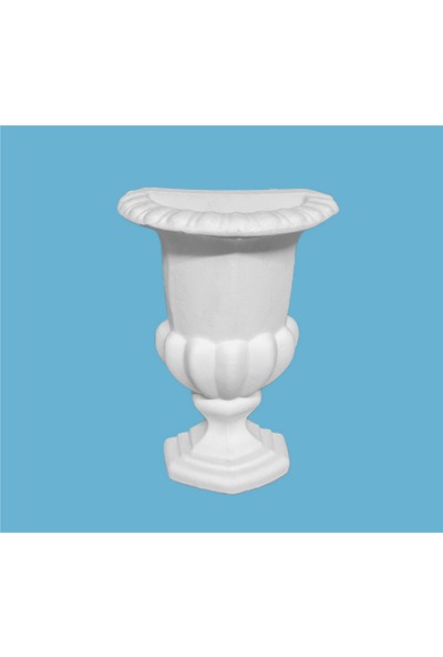 Bayrampaşa Hobi Ham Polyester Yarım Saksı Objesi