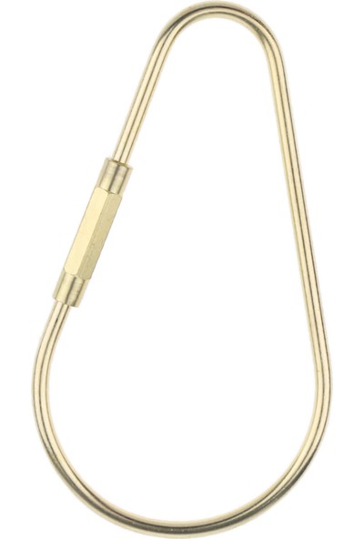 F Fityle Pirinç Vida Kilidi Klip O Şekil (Yurt Dışından)