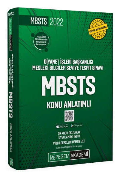 Pegem Akademi Yayıncılık 2022 Diyanet Işleri Başkanlığı Mesleki Bilgiler Seviye Tespit Sınavı Mbsts Konu Anlatımlı Pegem Akademi Yayıncılık 2022 Diyanet Işleri Başkanlığı Mesleki Bilgiler Seviye Tespit Sınavı Mbsts Konu Anlatımlı