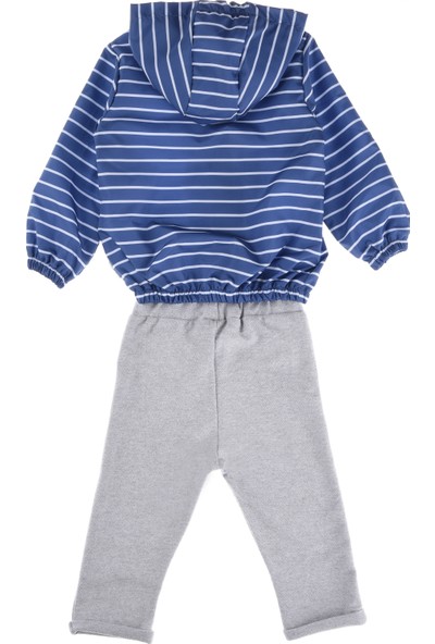 Necix's Çizgili Erkek Üçlü Takım-Yeşil