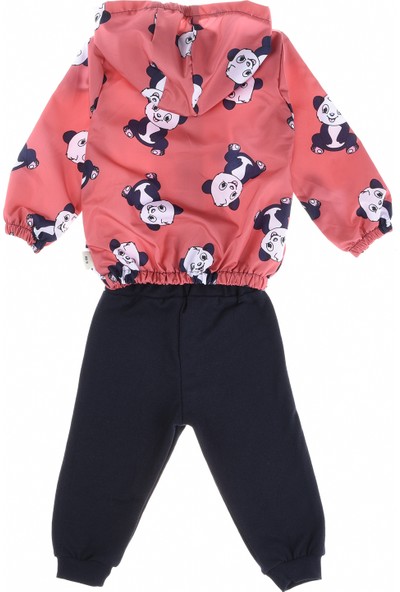 Necix's Serme Panda Erkek Üçlü Takım-Kiremit