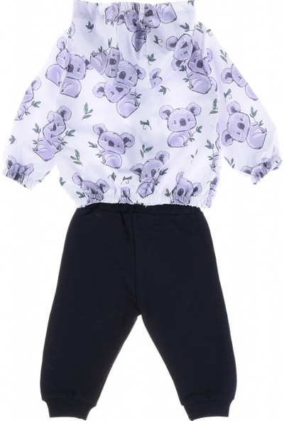 Necix's Koala Hırkalı Üçlü Takım-Hardal