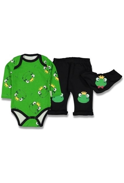 Necix's Serpme Kurbağa Badili Takım Erkek Mevsimlik-Yeşil Necix's Serpme Kurbağa Badili Takım Erkek Mevsimlik-Yeşil