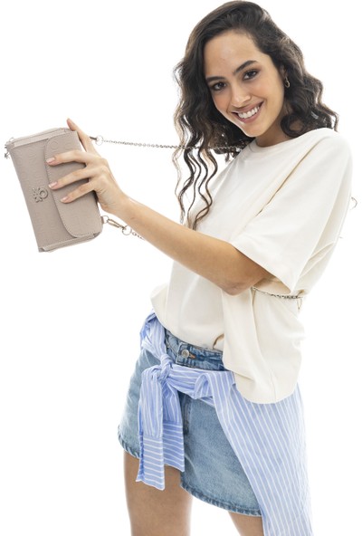 United Colors Of Benetton Benetton Kadın El Çantası Kum BNT565