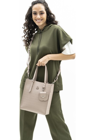 United Colors Of Benetton Benetton Kadın Kol Çantası Kum BNT607