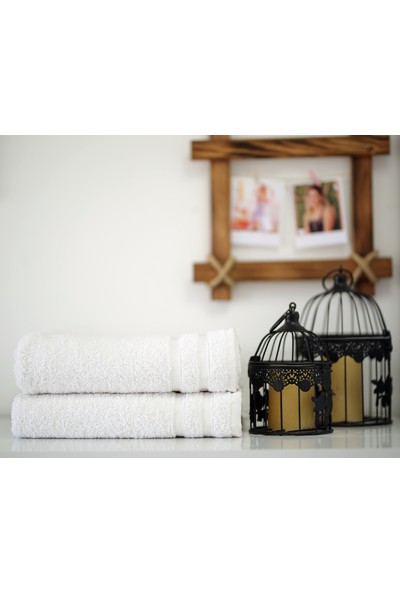 Modamız Denizli 70 x 140 2'li Banyo Havlu Seti