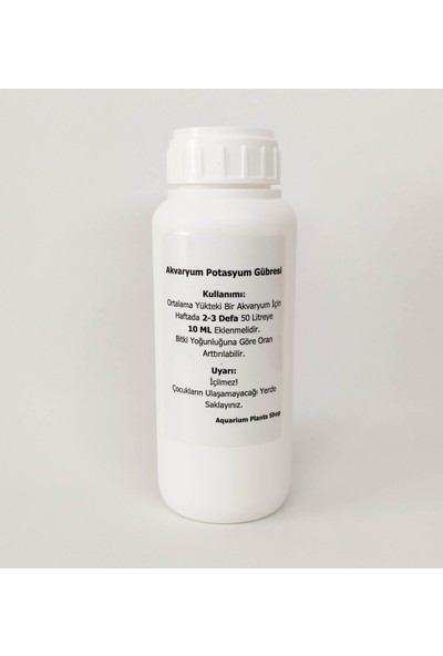 Aquarium Plants Akvaryum Potasyum Gübresi 600ML - Bitkili Akvaryumlar Için