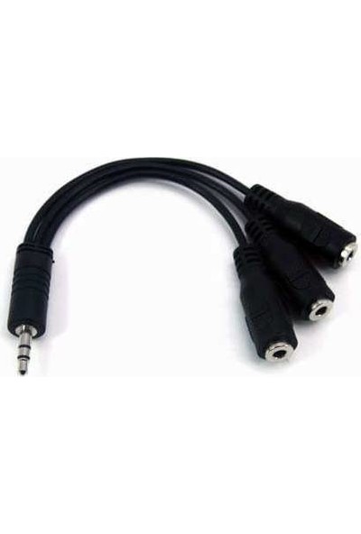 Platoon 3 Lü Stereo Çoklayıcı 3 x 3.5 mm Aux Ses Sistemi Kablosu Platoon 3 Lü Stereo Çoklayıcı 3 x 3.5 mm Aux Ses Sistemi Kablosu