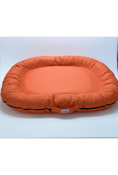 Bedspet Su Geçirmez Köpek Yatağı 115X125 cm Turuncu