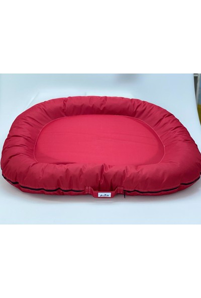 Bedspet Su Geçirmez Köpek Yatağı 115X125 cm Kırmızı