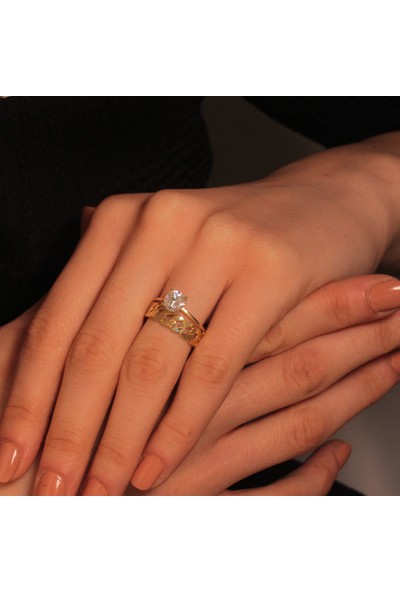 Adil Idil Kuyumculuk Halat Model Alyans Tektaş