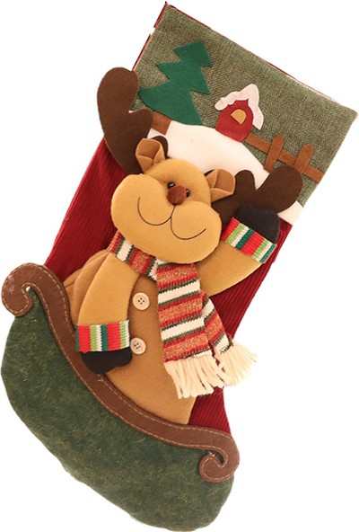 Chance Petcastle Yılbaşı Çorapları Mevsimlik Dekor Çorap Çanta Şeker Torbası (Yurt Dışından) Chance Petcastle Yılbaşı Çorapları Mevsimlik Dekor Çorap Çanta Şeker Torbası (Yurt Dışından)