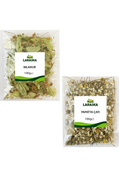 Laraska Ihlamur ve Papatya Çayı - Kış Çayı Paketi 200 gr Laraska Ihlamur ve Papatya Çayı - Kış Çayı Paketi 200 gr
