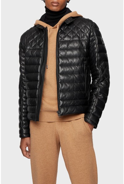 Hugo Boss Ceket Erkek Deri Ceket 50456853 001 Hugo Boss Ceket Erkek Deri Ceket 50456853 001