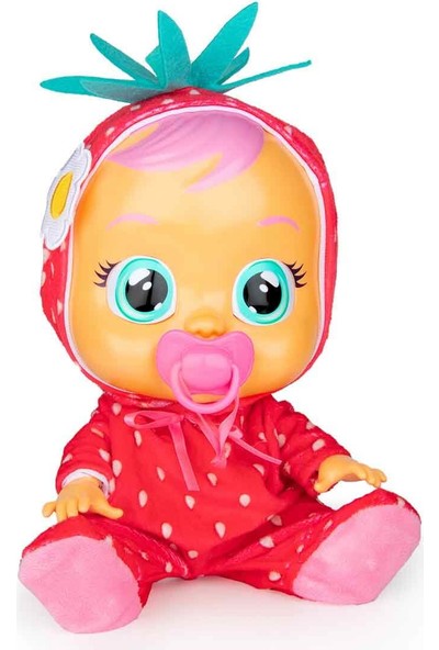 Cry Babies Ağlayan Bebekler Tutti Frutti CYB12000 - Çilek-Ella Cry Babies Ağlayan Bebekler Tutti Frutti CYB12000 - Çilek-Ella