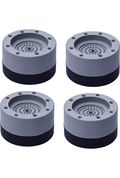 F Fityle Anti Titreşim Pedleri Yıkama Kurutma Makineleri Gürültü Pedleri Azaltmak Gri 3.5cm (Yurt Dışından)