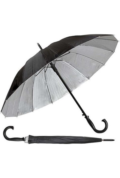 Leva House Baston Erkek Şemsiye Siyah 1,1 M Leva House Baston Erkek Şemsiye Siyah 1,1 M