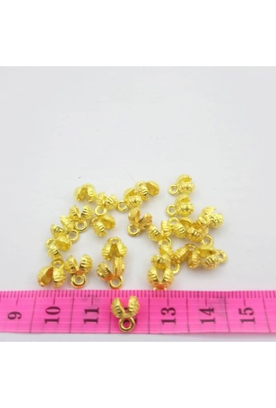 Düğüm Kapama 6 mm Gold Renk 20 Adet