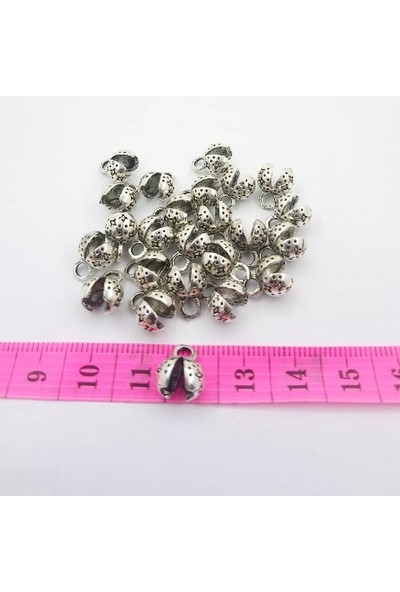 Düğüm Kapama 7 mm Gümüş Renk 10 Adet