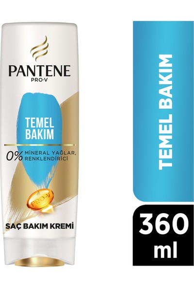 Pantene Pro-V Klasik Bakım Saç Bakım Kremi, Normal-Karma Saç Için 360ml Pantene Pro-V Klasik Bakım Saç Bakım Kremi, Normal-Karma Saç Için 360ml