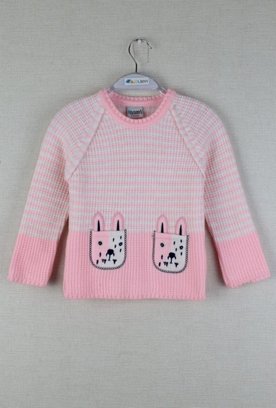 Cloudy Kids Kız Çocuk Triko Kazak Cloudy Kids Kız Çocuk Triko Kazak