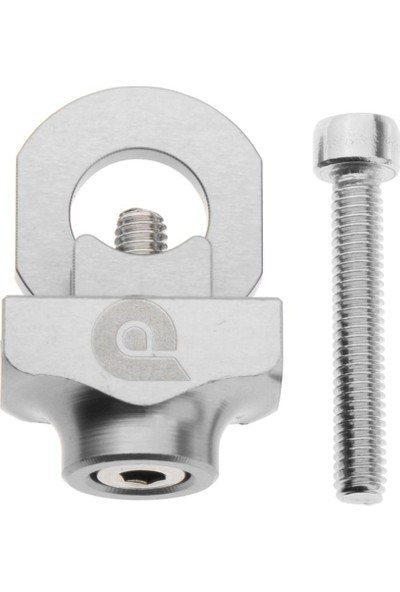 Homyl Kompakt Bisiklet Zinciri Gergi Ayarlayıcı Raptiye Katlanır Bmx Bisiklet Gümüş