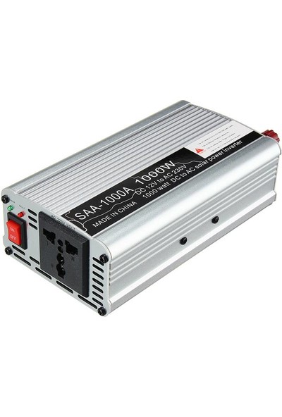 Suoer SAA-1000A 1000 Watt 12-220 Volt Çevirici Modifie Sinus İnvertör Suoer SAA-1000A 1000 Watt 12-220 Volt Çevirici Modifie Sinus İnvertör