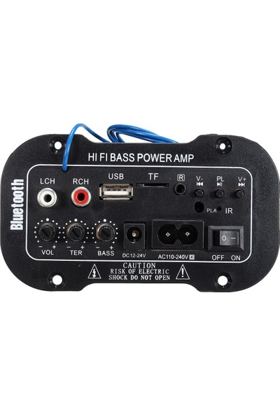 Homyl 5 Inç Stereo Dijital Bluetooth Müzik Amplifikatör Bas Güç Handsfree Aux (Yurt Dışından) Homyl 5 Inç Stereo Dijital Bluetooth Müzik Amplifikatör Bas Güç Handsfree Aux (Yurt Dışından)