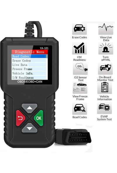 Homyl Evrensel Otomotiv Obd2 Tarayıcı Kod Okuyucu Araba Motor Kodu Teşhis Aracı (Yurt Dışından) Homyl Evrensel Otomotiv Obd2 Tarayıcı Kod Okuyucu Araba Motor Kodu Teşhis Aracı (Yurt Dışından)