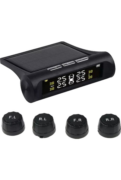 Homyl Güneş Enerjili Araba Lastik Basınç Monitörü Otomatik Lastik Izleme Harici Sensör (Yurt Dışından) Homyl Güneş Enerjili Araba Lastik Basınç Monitörü Otomatik Lastik Izleme Harici Sensör (Yurt Dışından)